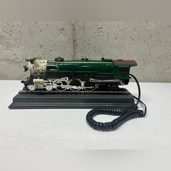Office | Vintage Gte Train Locomotive Push Button Phone Locomotive ...